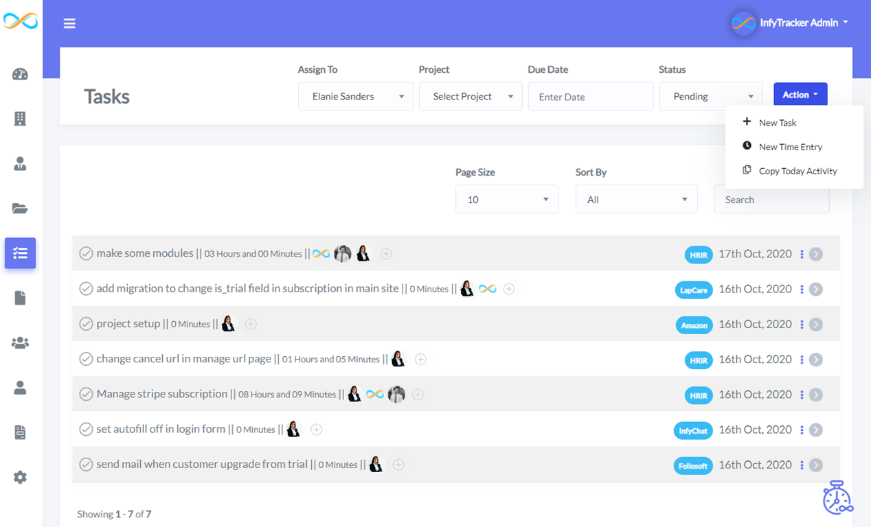 PMS: Project Management System built with Laravel by infyomlabs | CodeCanyon